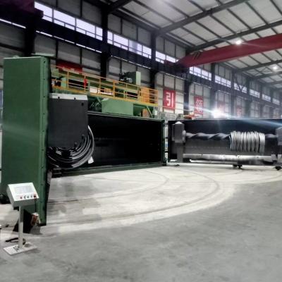 Cina Customizable Horizontal Round Wire Shot Blasting Machine Pmw5300 for 7-15t Production in vendita