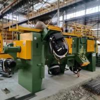 China Customized Single Line Automatic Wire Peening Machine with Rust Removal Level S2.5-3.0 for sale