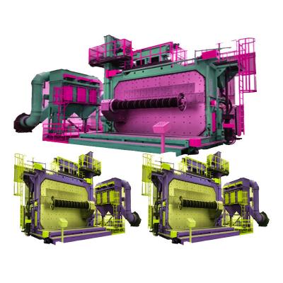 Cina Wire Shot Blasting Machine for 12.5*5.5*64m Overground Height Working Efficiency in vendita