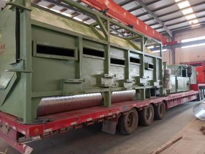 Cina Wire Rod Double-Position Turnover Door Peening Machine with Rust Cleaning Equipment in vendita