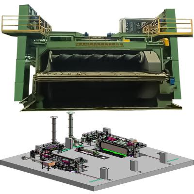 China Alternative Pickling Cleaning 4-9 Coils Per Hour Wire Rod Coil Shot Blasting Machine à venda