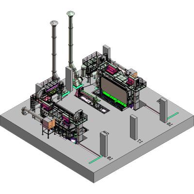 中国 High Cleanliness Wire Rod Coil Shot Blasting Machine Pmw5500 with 0.2-0.3% Wire Loss 販売のため