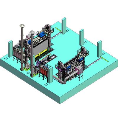 Cina Wire Loss 0.2-0.3% Pmw5500 Wire Rod Coil Shot Blasting Machine for Cold Forging Steel in vendita