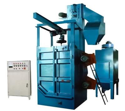China Derusting Q379 Hook Type Shot Blasting Machine for Forging Parts and Small Castings Te koop