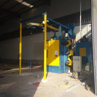 Cina Customized Hook Type Shot Blasting Machine with Requirements 4.809*2.825*7.118 in vendita