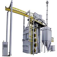 China Q37 Hook Type Shot Blasting Machine with Explosion-Proof Hook and Crawler Abrator for sale