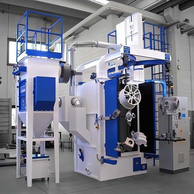 Cina Custom Any Sizes Spinner Hanger Type Shot Blasting Machine with Explosion-Proof Hook in vendita
