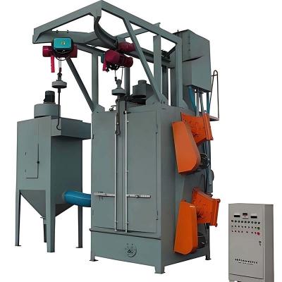 Cina Custom Any Sizes Spinner Hanger Type Shot Blasting Machine with Explosion-Proof Hook in vendita