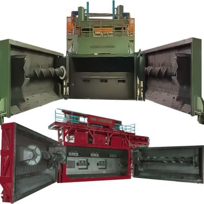 China Wire Rod Coil Shot Blasting Machine with Optional Colors and Mandrels Customization Te koop