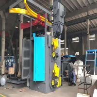 China Overhead Hook Type Continuous Hanger Shot Blasting Equipment for Production Processes for sale