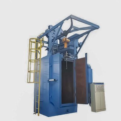 Cina High Cleanliness Q37 Series No Pit Spinner Single Hanger Cleaning Shot Blasting Machine in vendita