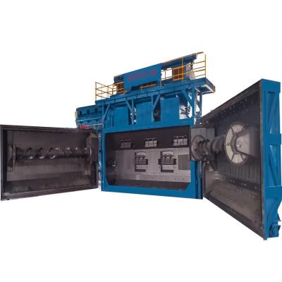 Cina High Chrome Wear Resistant Plate Wire Rod Coil Shot Blasting Machine 16.8*12.4*5.8m in vendita