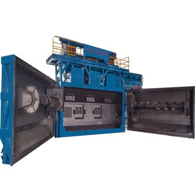 China Electric Wire Rod Coil Shot Blasting Machine with Customization Option from Pumingwei for sale