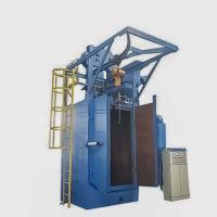 China Customizable Overhead Hanger Hook Shot Blasting Machines for Full Angle Surface Treatment for sale