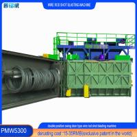 China Wire Surface Derusting Pmw5300 Shot Blasting Machine for Wire Rod Coil for sale