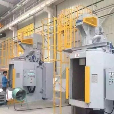 Cina s Pumingwei 2500kg Double Hook Type Shot Blast Cleaning Equipment with Technical Support in vendita