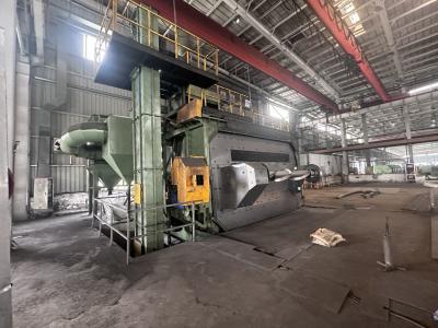 Cina PMW3850 Double-Position Turnover Door Wire Rod Shot Blasting Machine for Rust Removal in vendita