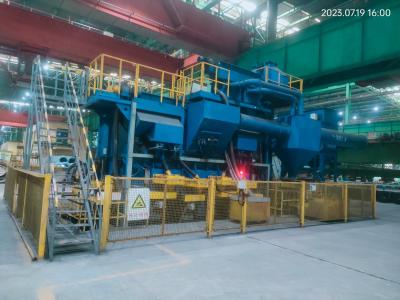 Cina PMW3850 Double-Position Turnover Door Wire Rod Shot Blasting Machine for Rust Removal in vendita