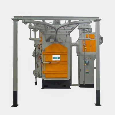 Cina High Cleaning Overhead Hanger Hook Shot Blasting Machine for Custom Sizes and Options in vendita