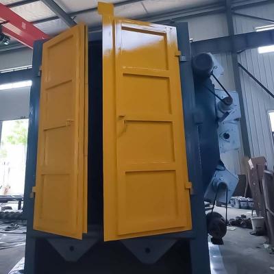 Cina High Cleaning Overhead Hanger Hook Shot Blasting Machine for Custom Sizes and Options in vendita