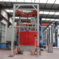 China 20 Years Experience Hook Type Shot Blasting Machine Equipment for Derusting and Efficiency for sale