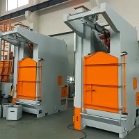 China Hanger Single or Double Hook Customizable Hook Type Shoot Blasting Machine for Descaling for sale