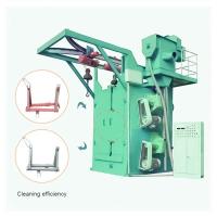 China Crawler Abrator for Steady Y Track Automatic Hook Spinner Hanger Shot Blasting Machine for sale