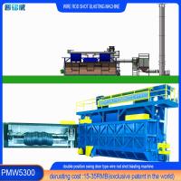 China Pumingwei Blast Wheel Total Power Wire Surface Derusting Machine 4-10 Coils Per Hour for sale