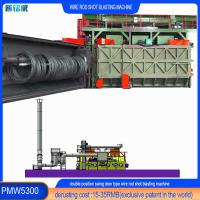 China Wire Cleaning Rod Coil Shot Blasting Machine for Different Specifications Wire Coils for sale