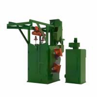 China Customized Hook Rail Spinner Hanger Shot Blasting Machine with Technical Support for sale
