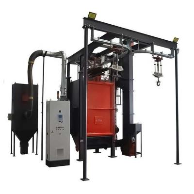 Cina Customized Hook Rail Spinner Hanger Shot Blasting Machine with Technical Support in vendita