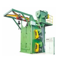 China Pumingwei Overhead Rail Spinner Hanger Shot Blasting Machine for Automatic Processing for sale