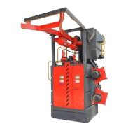 China Pumingwei Overhead Rail Spinner Hanger Shot Blasting Machine for Automatic Processing for sale
