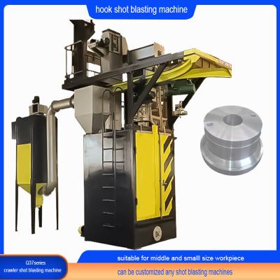 Cina Custom Multiple Hooks Type Shot Blasting Cleaning Machine with Matching Production Line in vendita