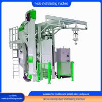 China Hook Type Shot Blasting Cleaning Machine for Metal Surface Rust Removal and Derusting for sale