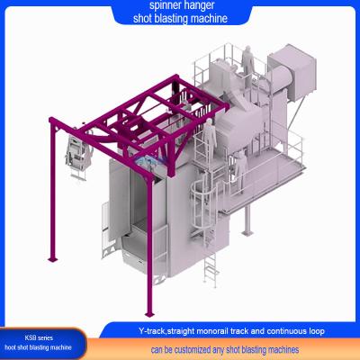 Cina Various Models Spinner Hanger Shot Blasting Machine Technical Support for Customer in vendita
