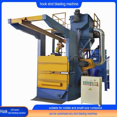 Cina Upgrade Your Derusting Process with Spinner Hanger Shot Blasting Machine and Moving Hook in vendita