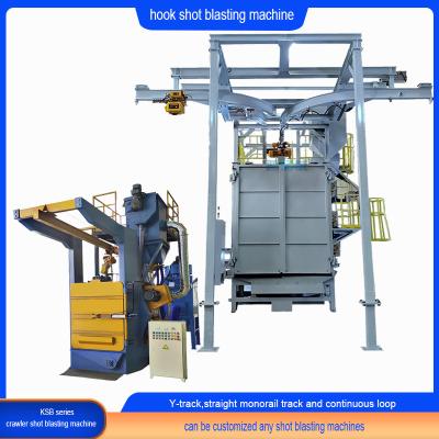 Cina Upgrade Your Derusting Process with Spinner Hanger Shot Blasting Machine and Moving Hook in vendita