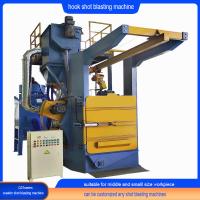 China Overhead Conveyor Shot Blasting Machine with Rail Hook Technical Support Included for sale