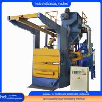 China Overhead Conveyor Shot Blasting Machine with Rail Hook Technical Support Included for sale