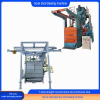 China Customizable Spinner Hanger Shot Blasting Machine for Blasting Results and Efficiency for sale