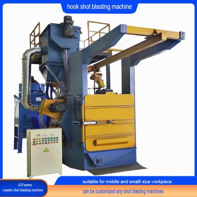 China Overhead Conveyor Shot Blasting Machine Automatic Customized for sale