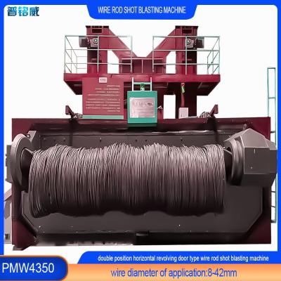 Китай Wire Surface Derusting Rod Coil Shot Blasting Machine with Customization Offered продается
