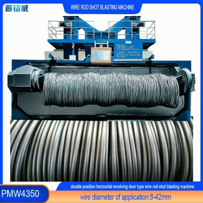 Китай Wire Surface Derusting Rod Coil Shot Blasting Machine with Customization Offered продается