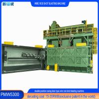 China Wire Metal Surface Shot Blasting Machine with Dust Density 3 Mg/Cubic Meter Customization for sale