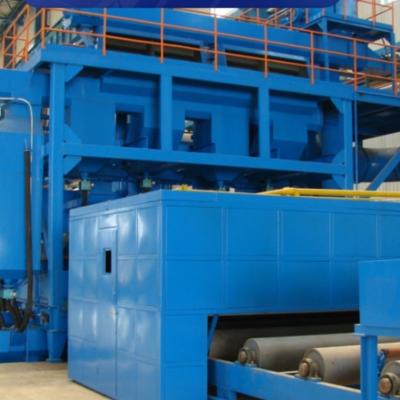 China Customizable Profile Shot Blasting Machine with Electric Through Type Performance à venda