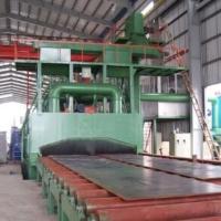 China Convenient Remote Control Operation Roller Table Shot Blasting Machine for Steel Pipe for sale