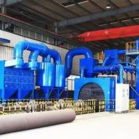 China Customizable Maximum Size Electric Roller Through Type Steel Plate Shot Blasting Unit for sale