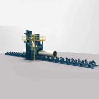 China Customized Pass Through Conveyor Shot Blasting Machine with Roller Work Piece Width 1500mm for sale