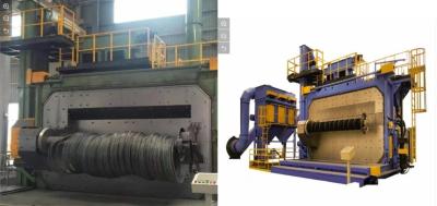 Китай Pmw3850 Rod Shot Blasting Machine with Rust / Corrosion Proof and Customization продается